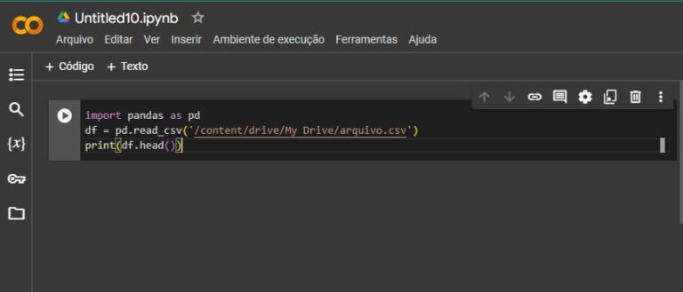 Passo a Passo para começar no Google Colab - RecognizeIA